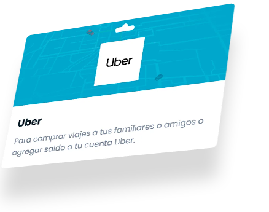 comprar tarjetas de regalo uber